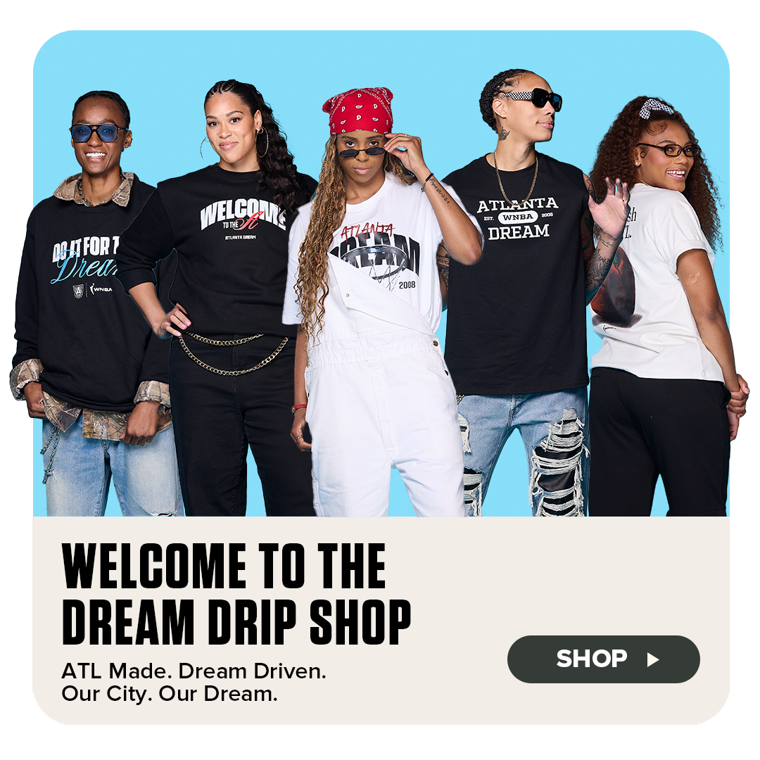 Atlanta Dream Team Shop | Official WNBA Merchandise & Fan Gear ...