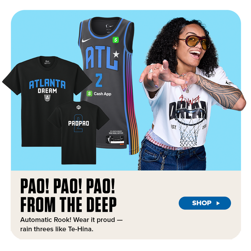 Atlanta Dream Team Shop | Official WNBA Merchandise & Fan Gear ...